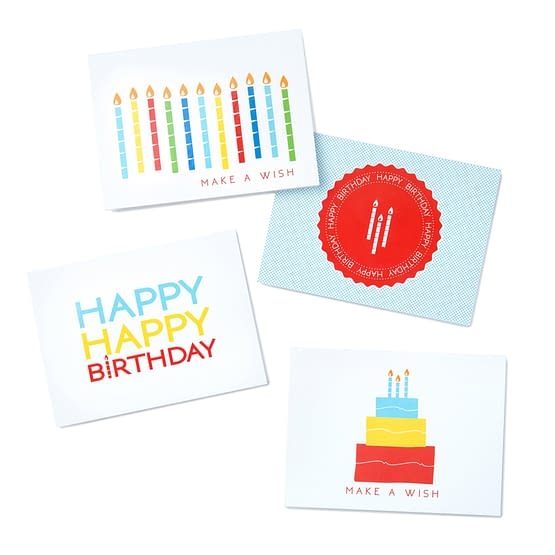 Birthday Card Multi-Pack (12 Cards)